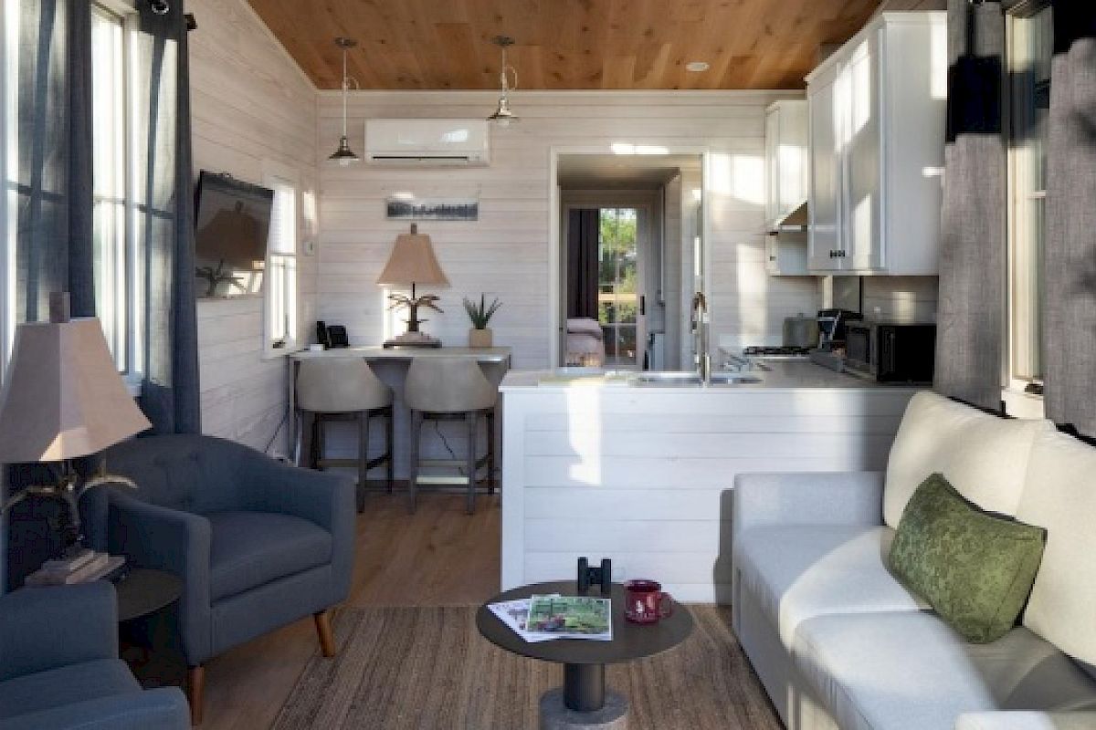 Salt Box with Studio Tiny Home – The Preserve