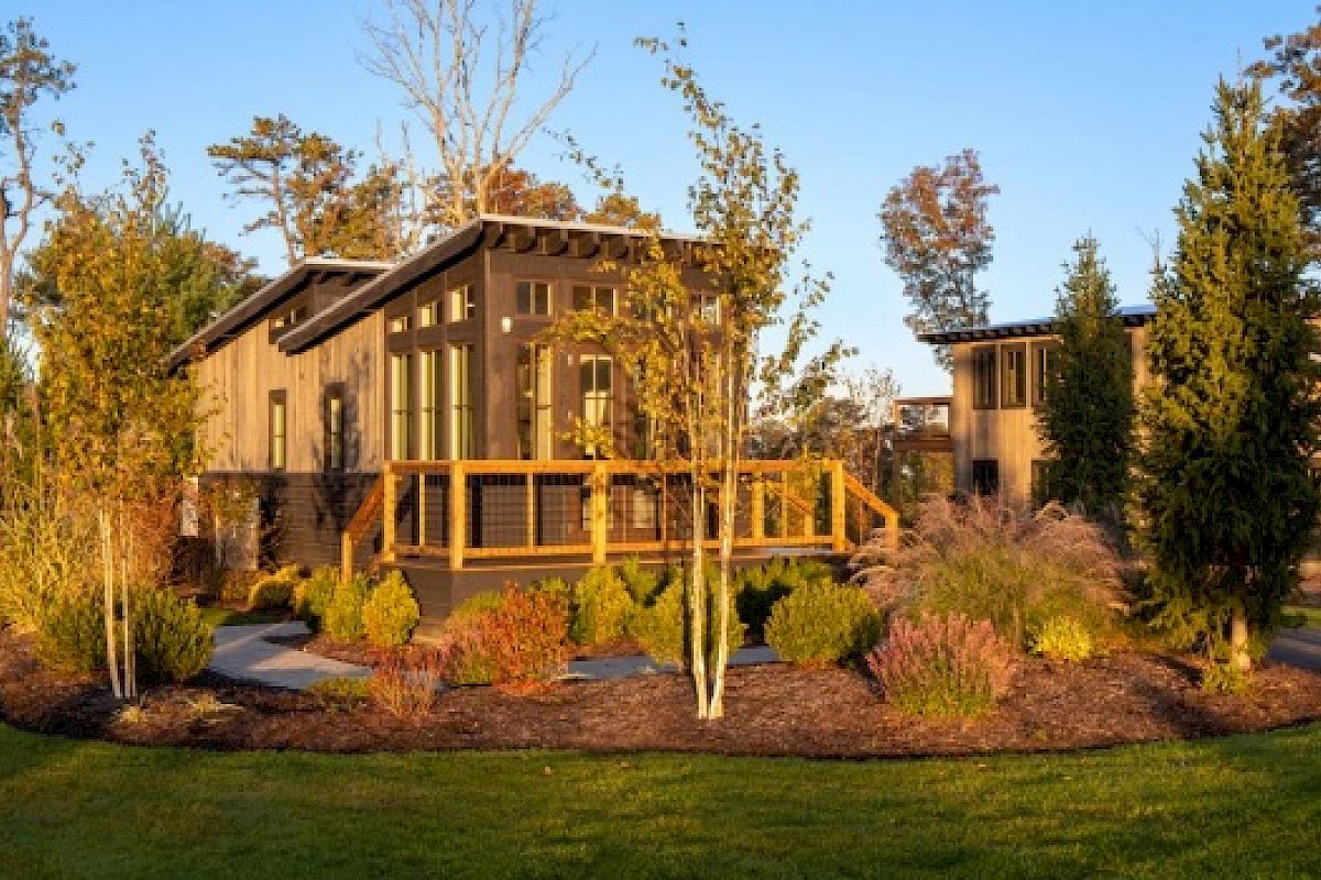 Salt Box with Studio Tiny Home – The Preserve