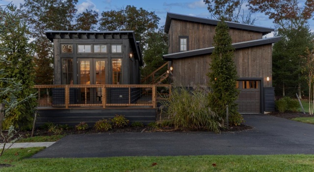 Salt Box with Studio Tiny Home – The Preserve